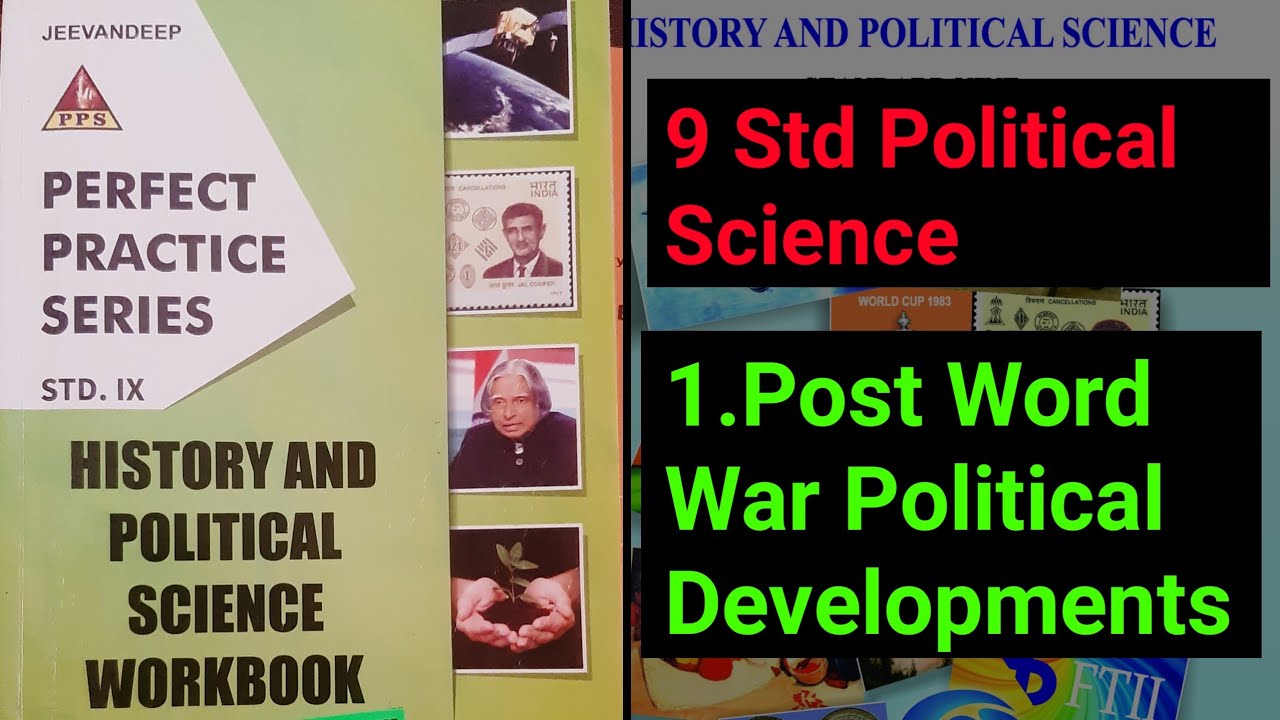 1. Post world war Political Developments | political science 9th std ...
