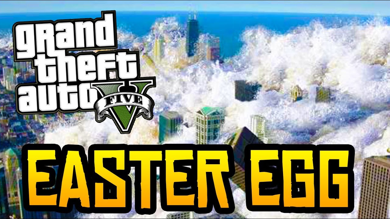 GTA 5 Tsunami Easter Egg! - Los Santos Flooded in GTA 5! - YouTube