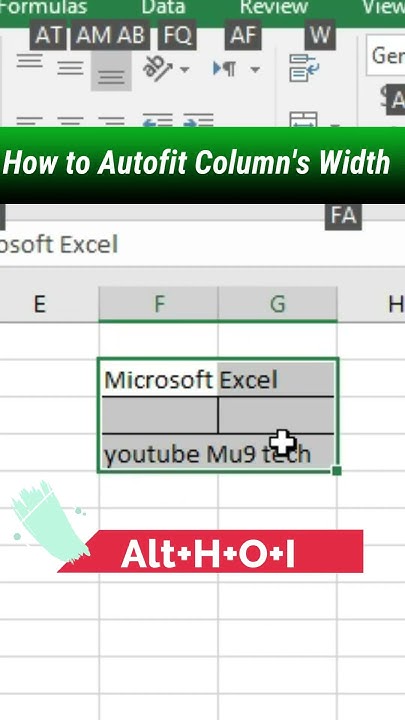 Autofit Columns Width In Excel How To Autofit Text In Excel Shorts Excel Exceltips Youtube 0997