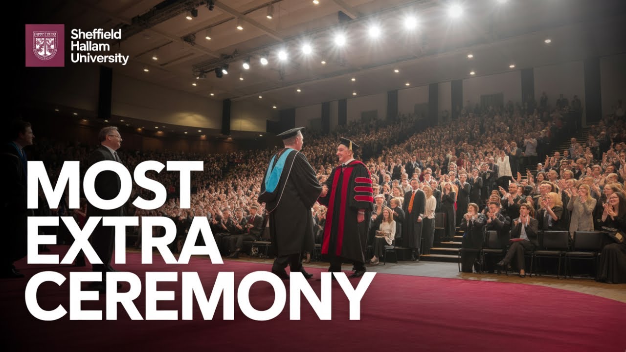 Sheffield Hallam University Graduation: The Most Extra Ceremony Yet ...