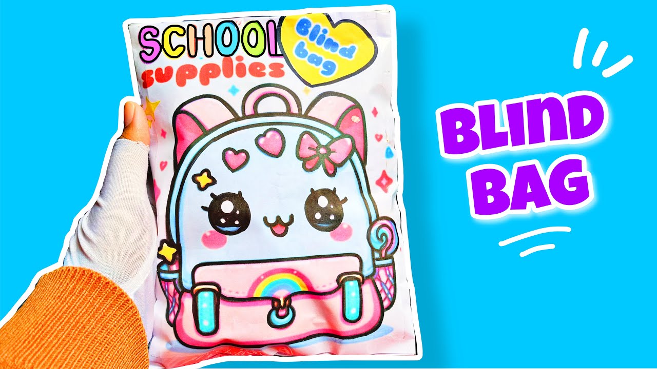Paper diy 💖 School supplies blind bag/Blind bag paper/Stationery haul ...
