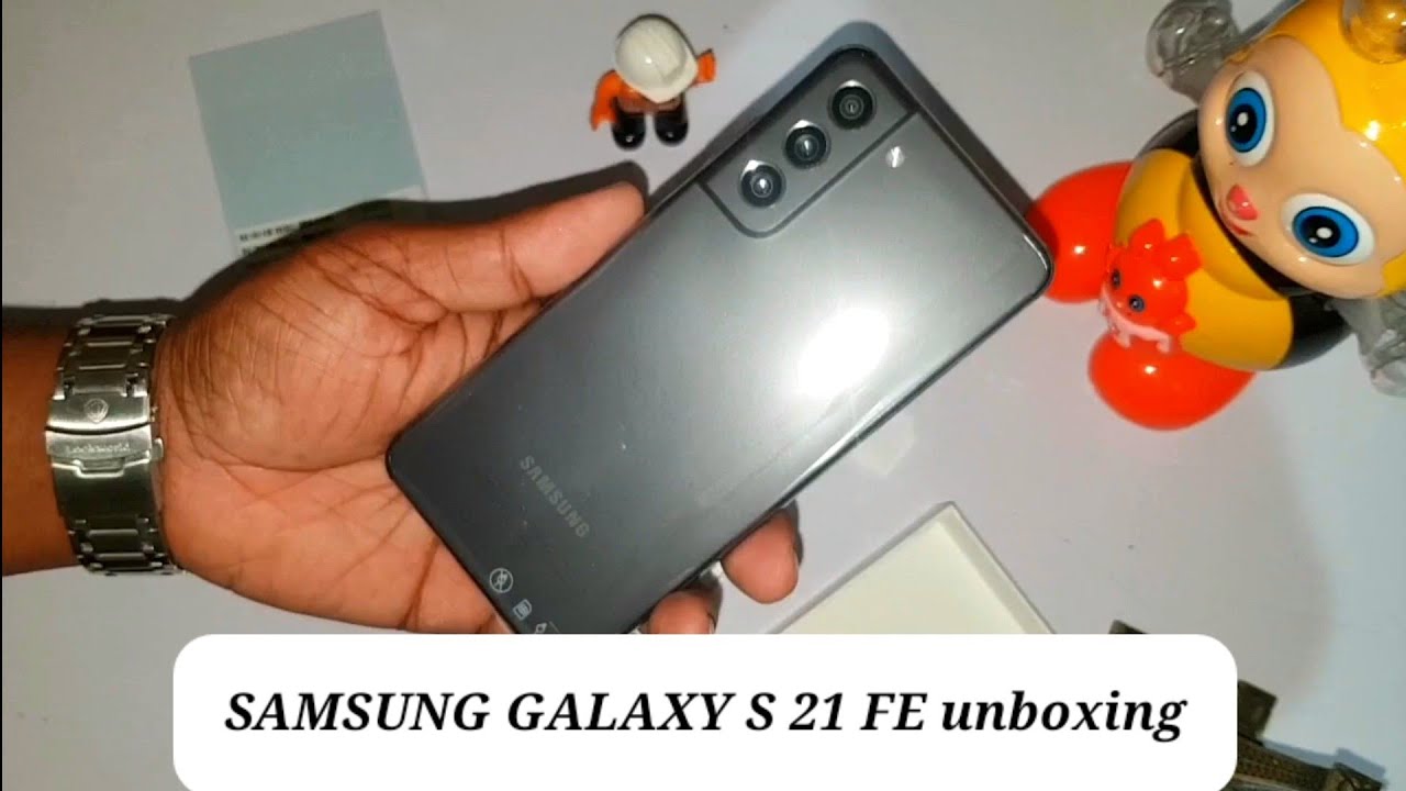 samsung galaxy s21fe unboxing @sparkling-nature - YouTube
