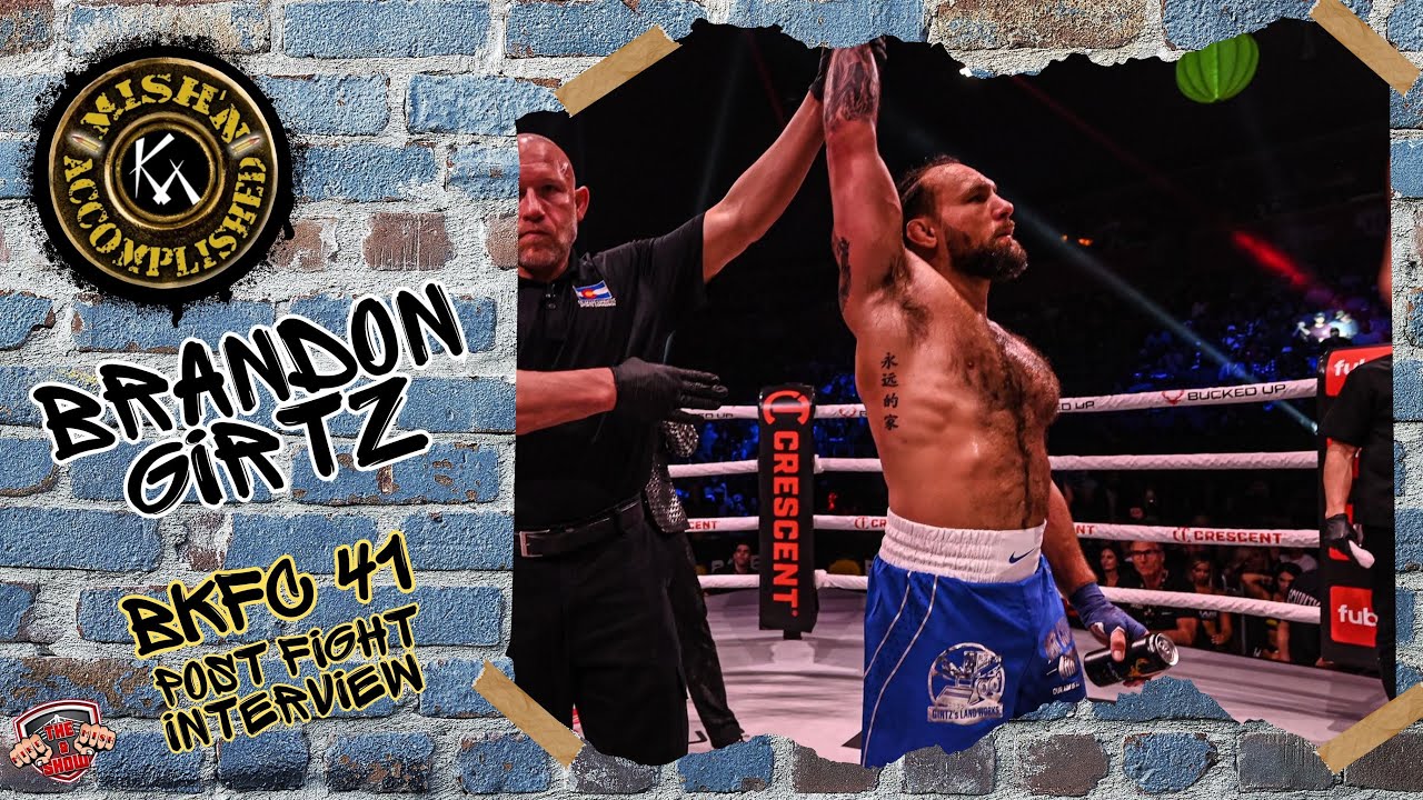Brandon Girtz takes home first round KO at BKFC 41 - YouTube
