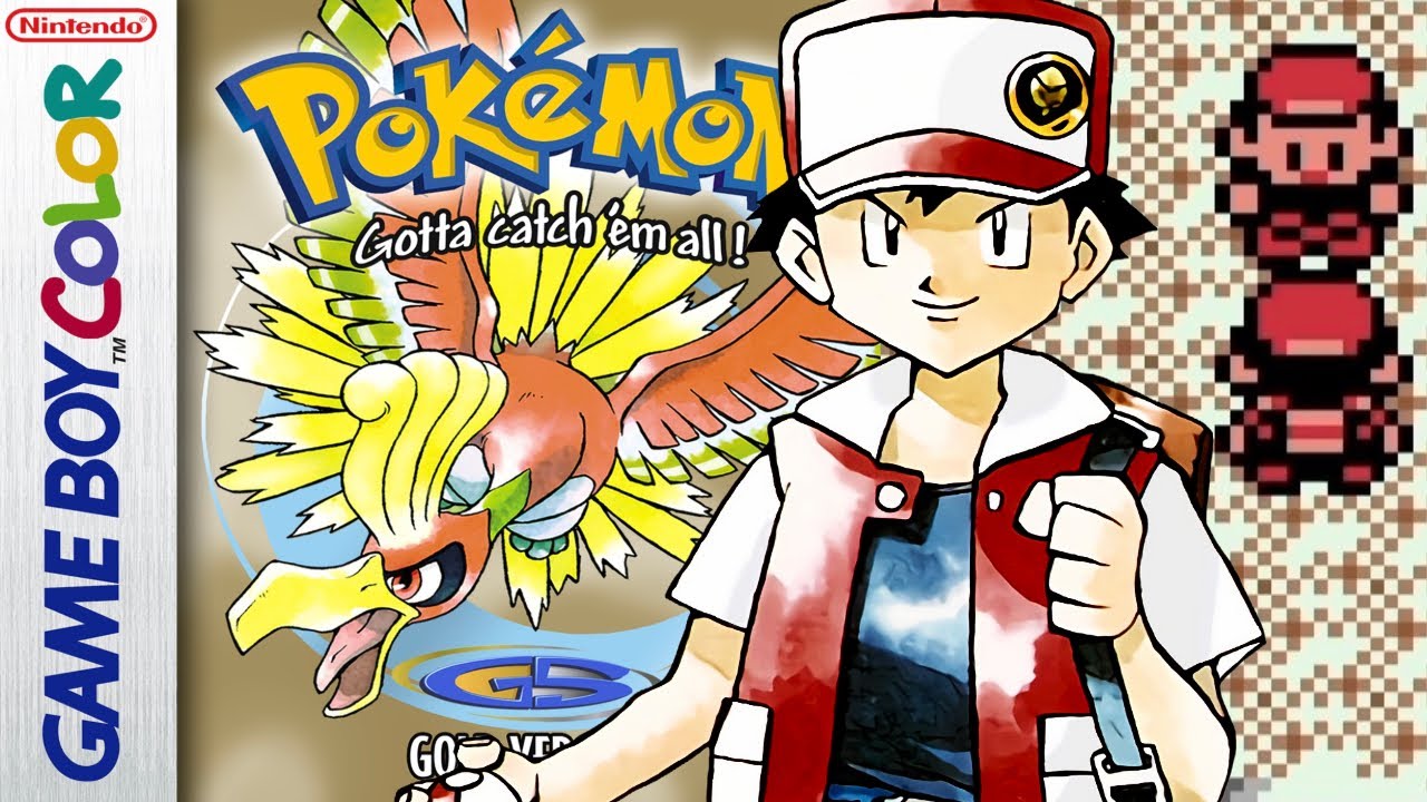 RED Final Battle - Pokemon Gold (Game Boy Color Gameplay) - YouTube