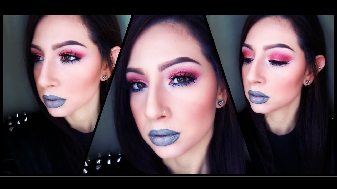 Guns & Roses Makeup Tutorial - YouTube