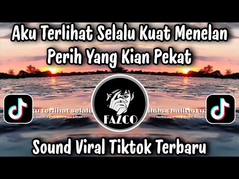 SAKIT YANG TAK KAU LIHAT - AKU TERLIHAT SELALU KUAT MENELAN PERIH YANG KIAN PEKAT / SOUND VIRAL 2026