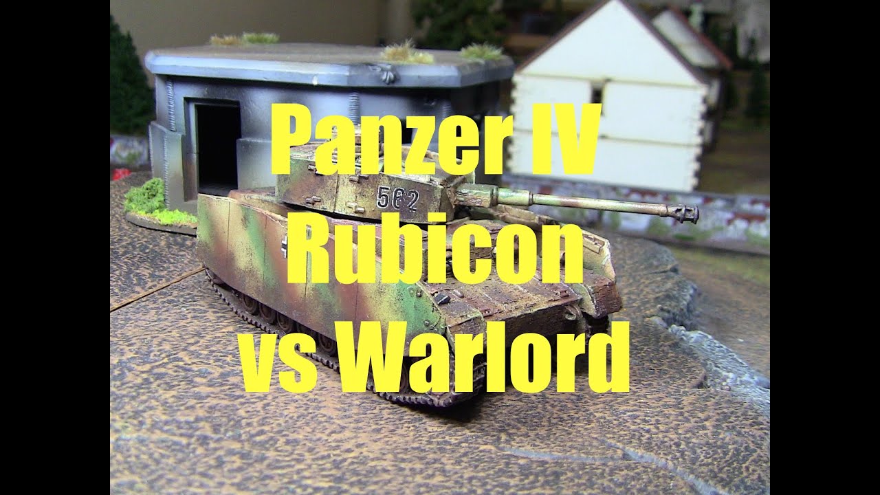 Panzer IV - Rubicon Models vs. Warlord Games - YouTube
