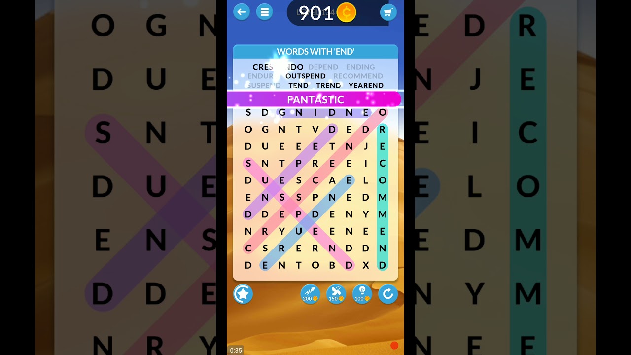 WORDSCAPES SEARCH LEVEL 134 ANSWERS masaya ang mga salita - YouTube