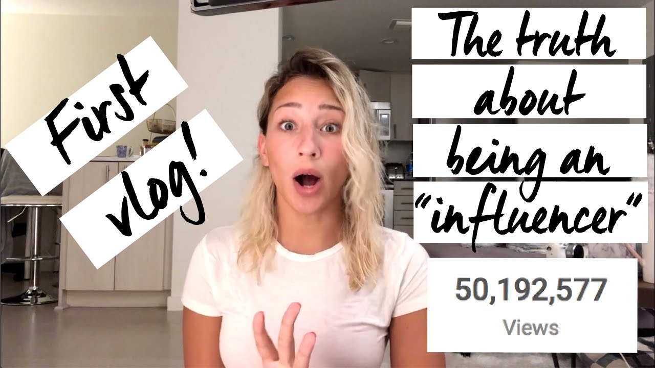 The truth about being an Influencer | Vlog by Vicky Justiz - YouTube