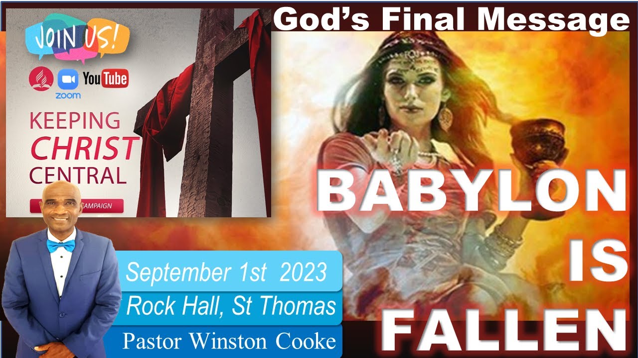 Keeping Christ Central || Fri Sept 1 2023 || …Babylon Is Fallen ...