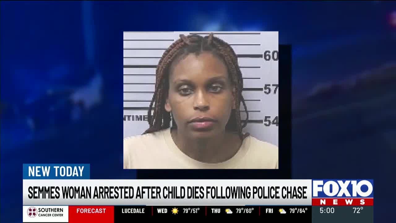 Semmes woman faces manslaughter charge after child dies following ...
