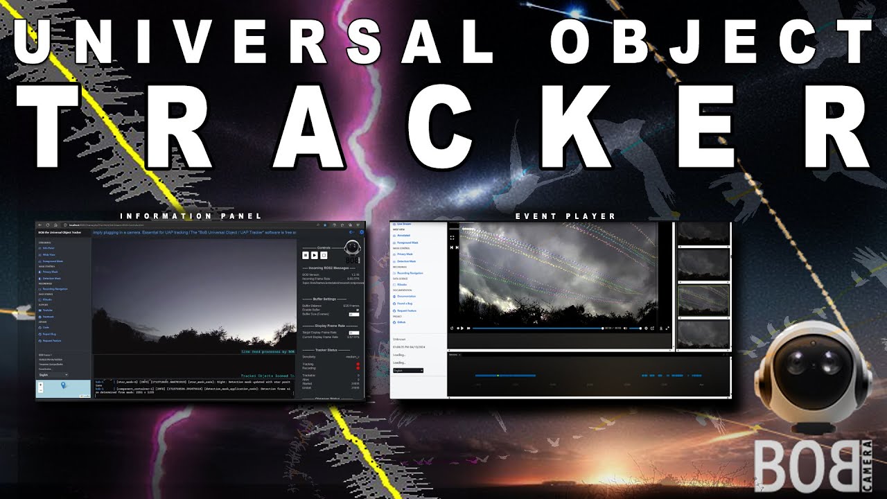 "OPTIMIZED" BoB Universal Object Tracker Open Source Night Stream ...