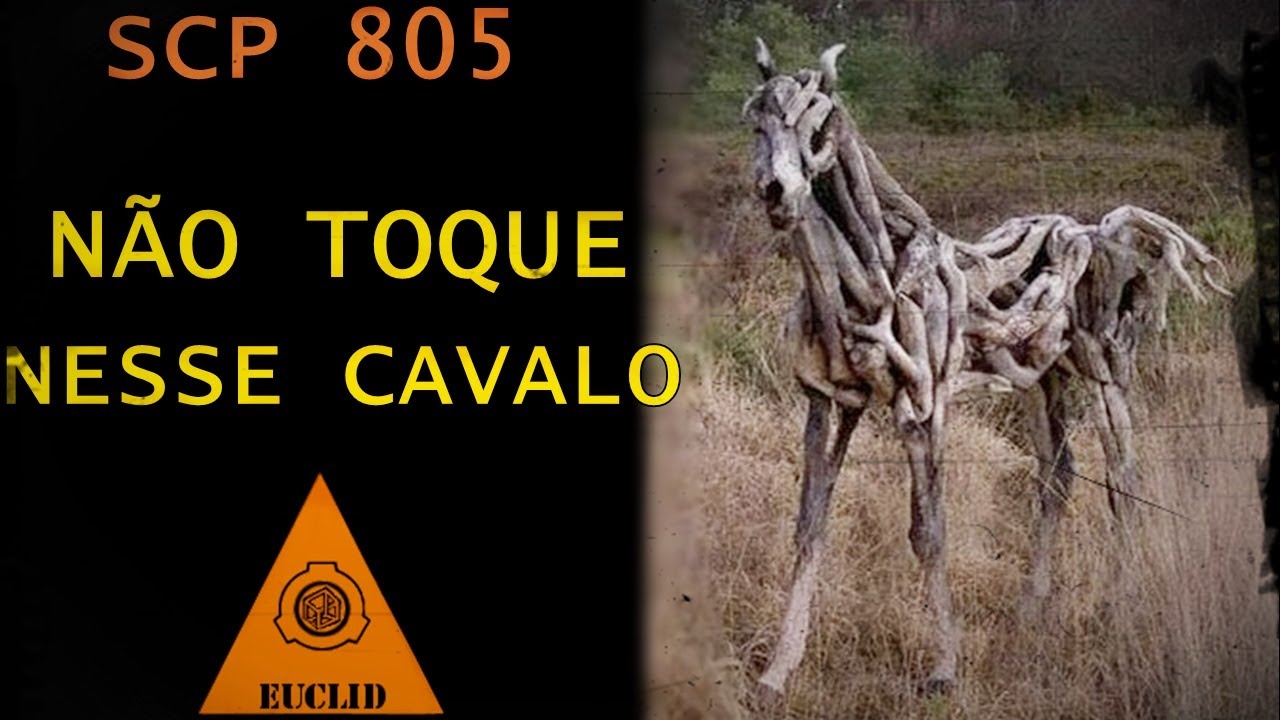SCP 805 - O CAVALO DE MADEIRA VENENOSA - YouTube