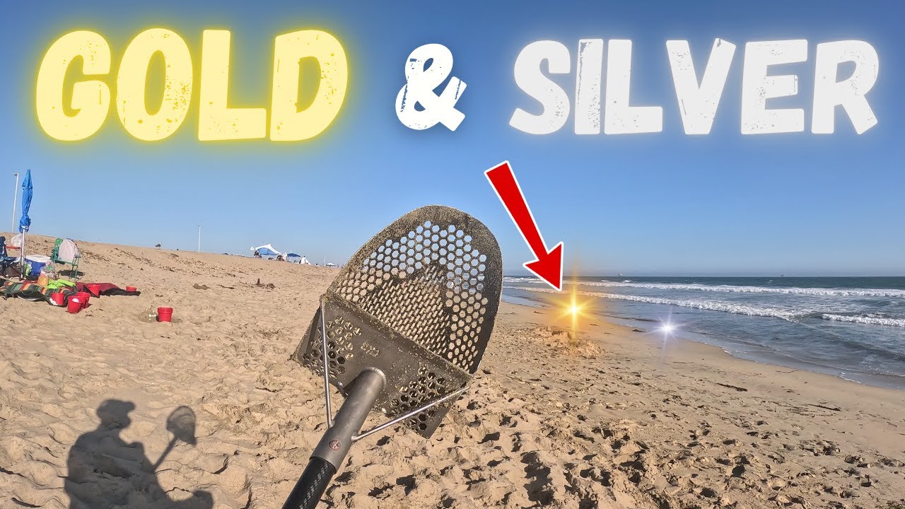 Gold & Silver FOUND on the Beach! | Epic Metal Detecting Hunt 😱 - YouTube