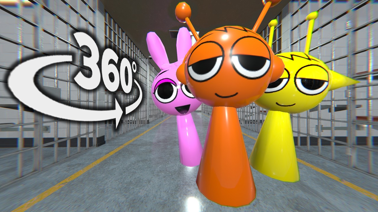 Sprunki 360° - JAIL | VR/360° Experience - YouTube