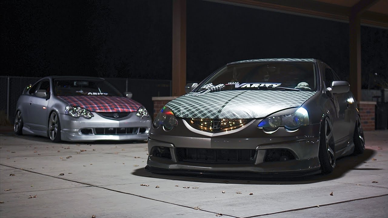 Wrapping Our RSX's with Christmas Wrap! - YouTube