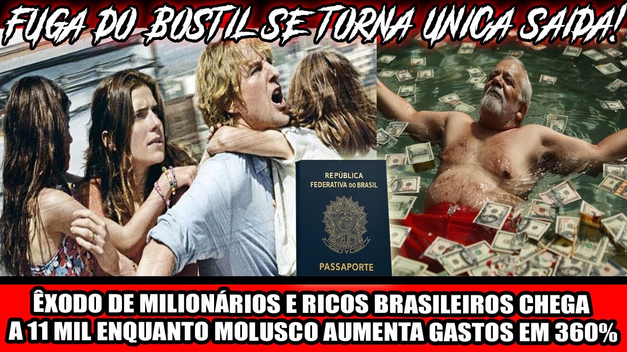 ÊXODO DE MILIONÁRIOS E RICOS BRASILEIROS CHEGA A 11 MIL ENQUANTO ...