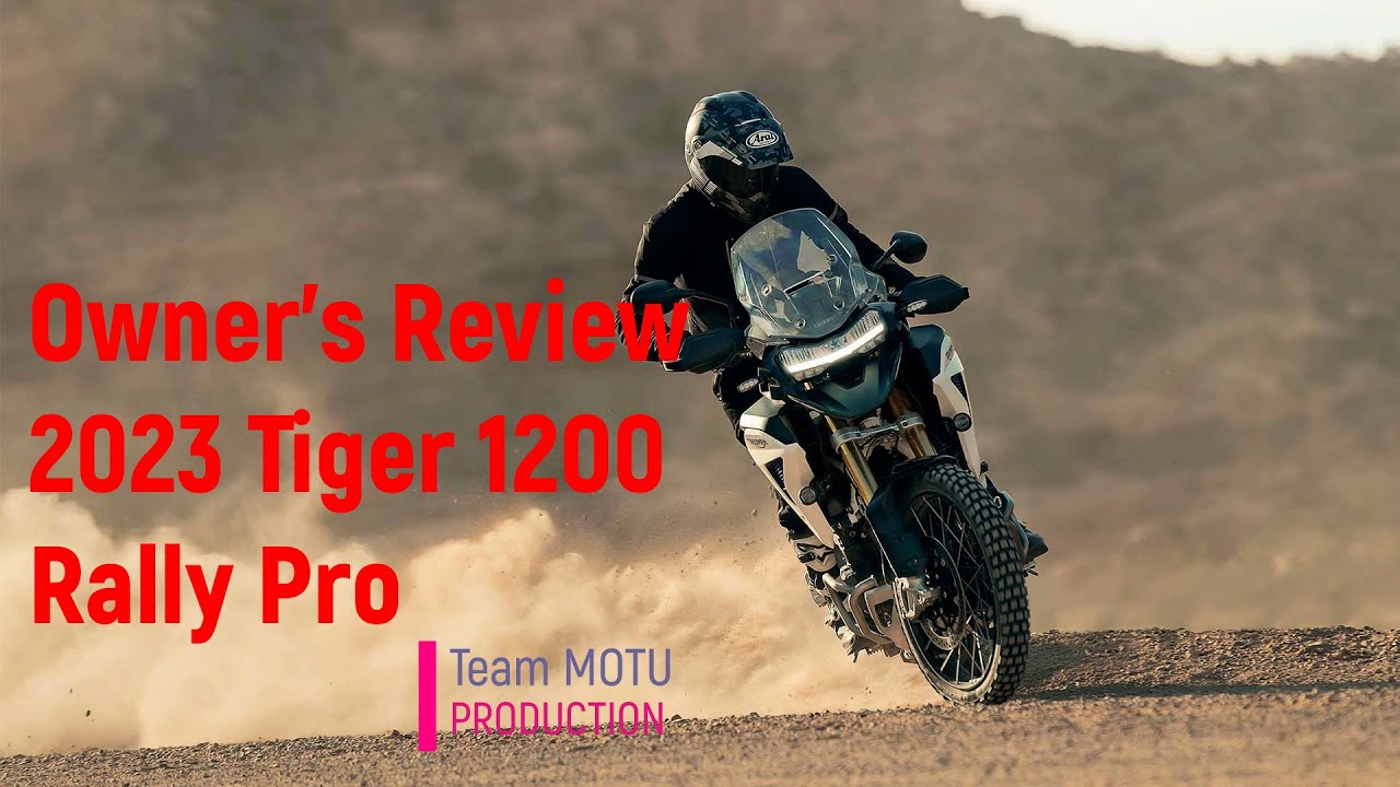 23 Triumph Tiger Rally Pro - Owner's Review - YouTube
