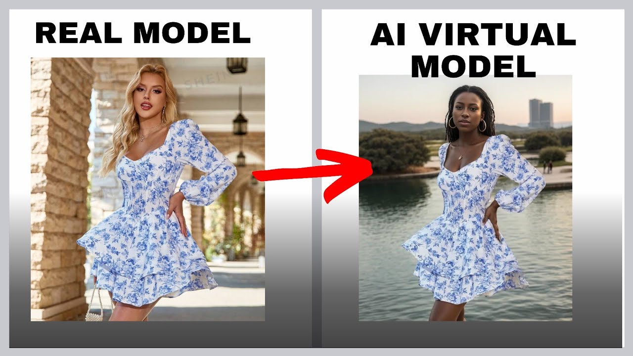 This AI generates Realistic Human Models For Fashion Photography - YouTube