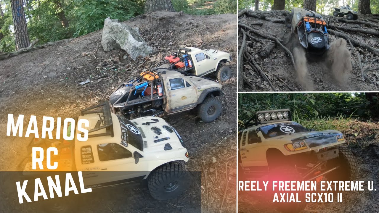 1/10 RC Scaler, Reely Freemen Extreme u. Axial SCX10 II Honcho, Offroad ...
