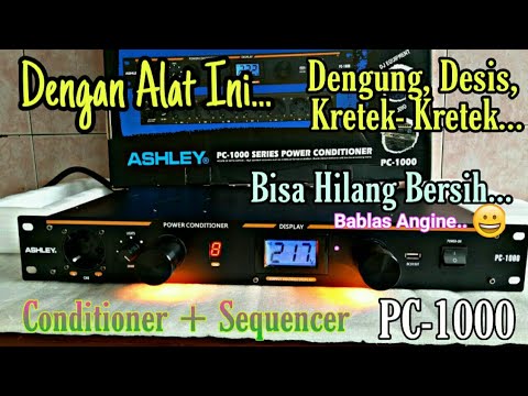 REVIEW POWER CONDITIONER ASHLEY PC 1000 || LISTRIK JADI BERSIH DEH ...