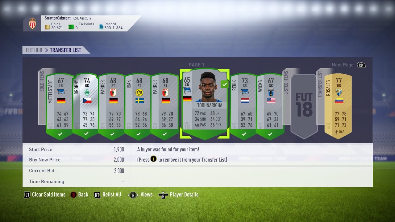 How To Make 50k 500k An Hour Fifa 18 Sniping Filters And Mass Bidding