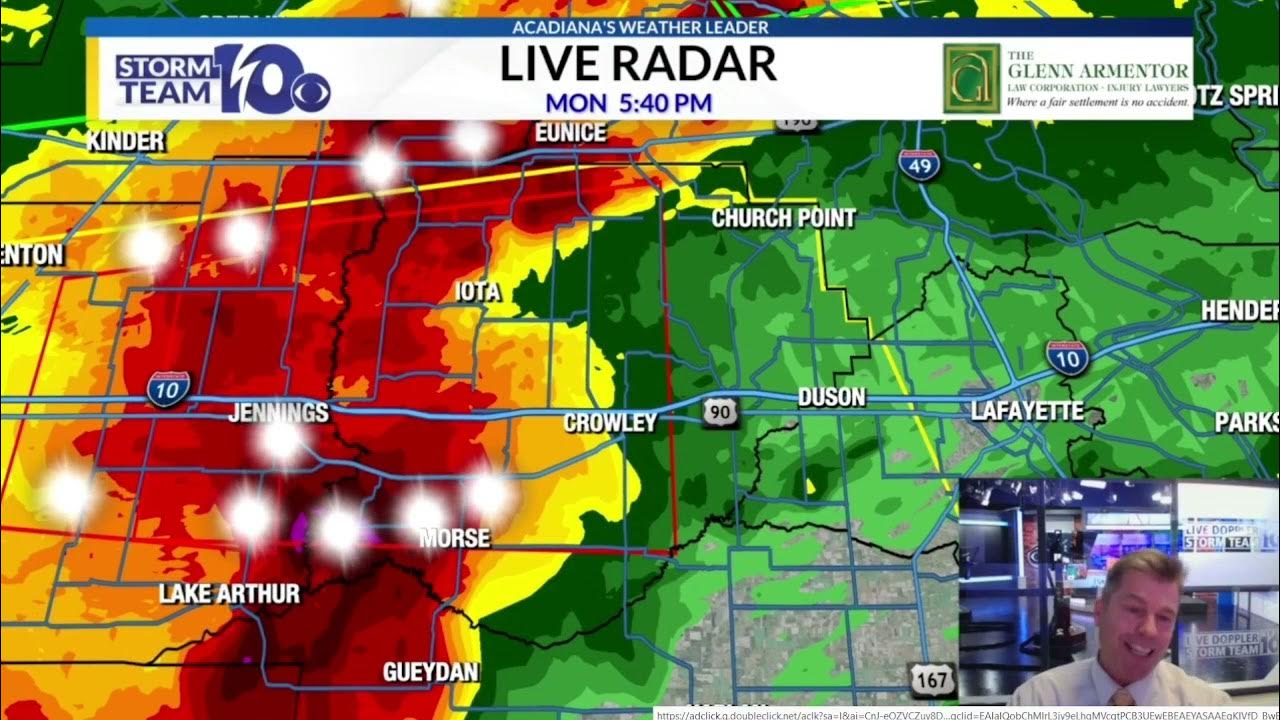 KLFY Severe Weather Coverage May 13, 2024 - YouTube