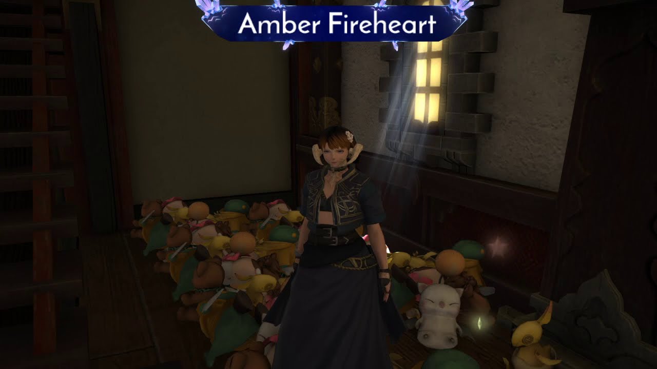 FFXIV Housing: The Peasanthood House Tour (Moogle, Shirogane Plot 8 ...