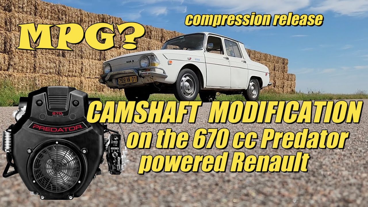 S4 E30. MPG & We modify the 670 cc Predator camshaft by removing the ...