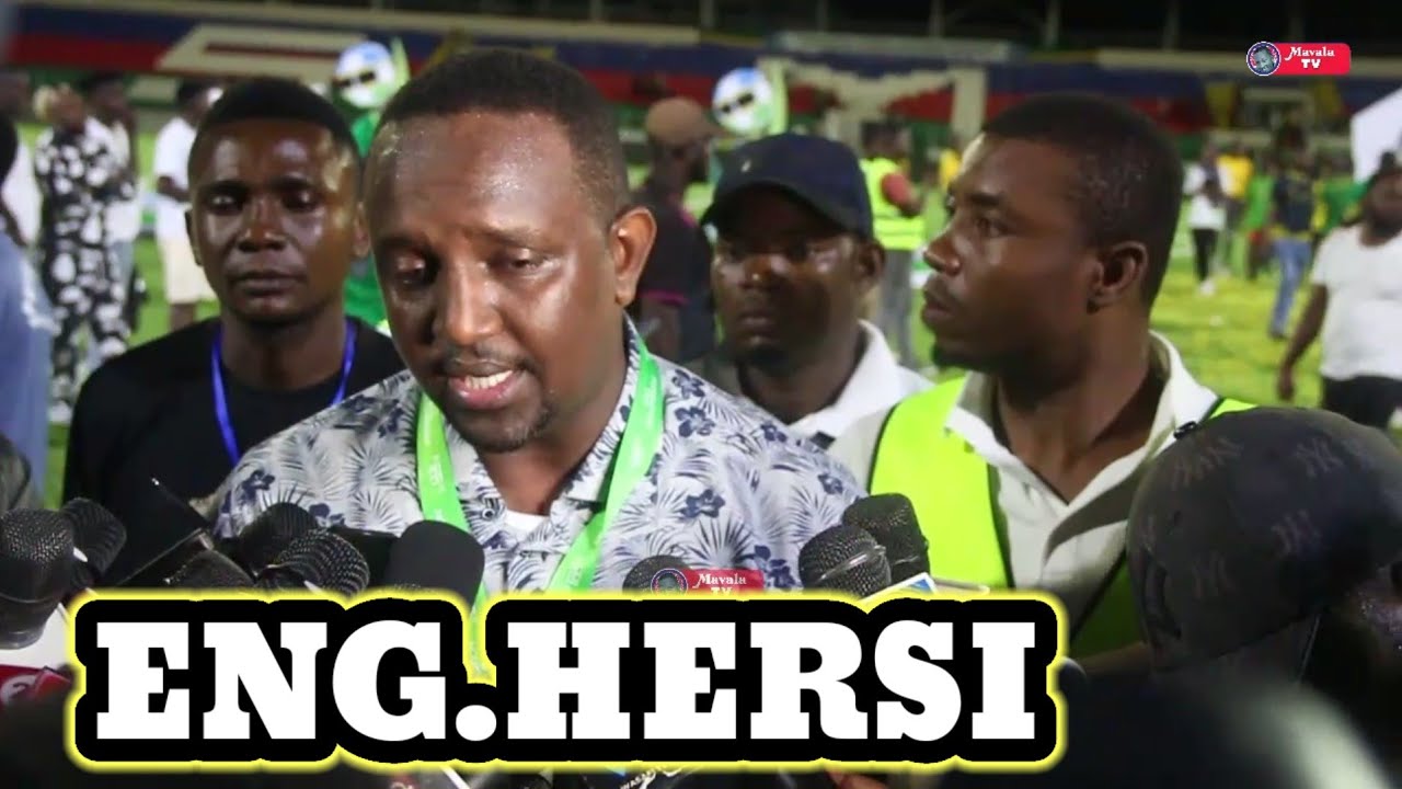 🔴#LIVE_ ENG.HERSI " WANANCHI WANANIDAI KOMBE LA AFRIKA " MSIMU HUU ...