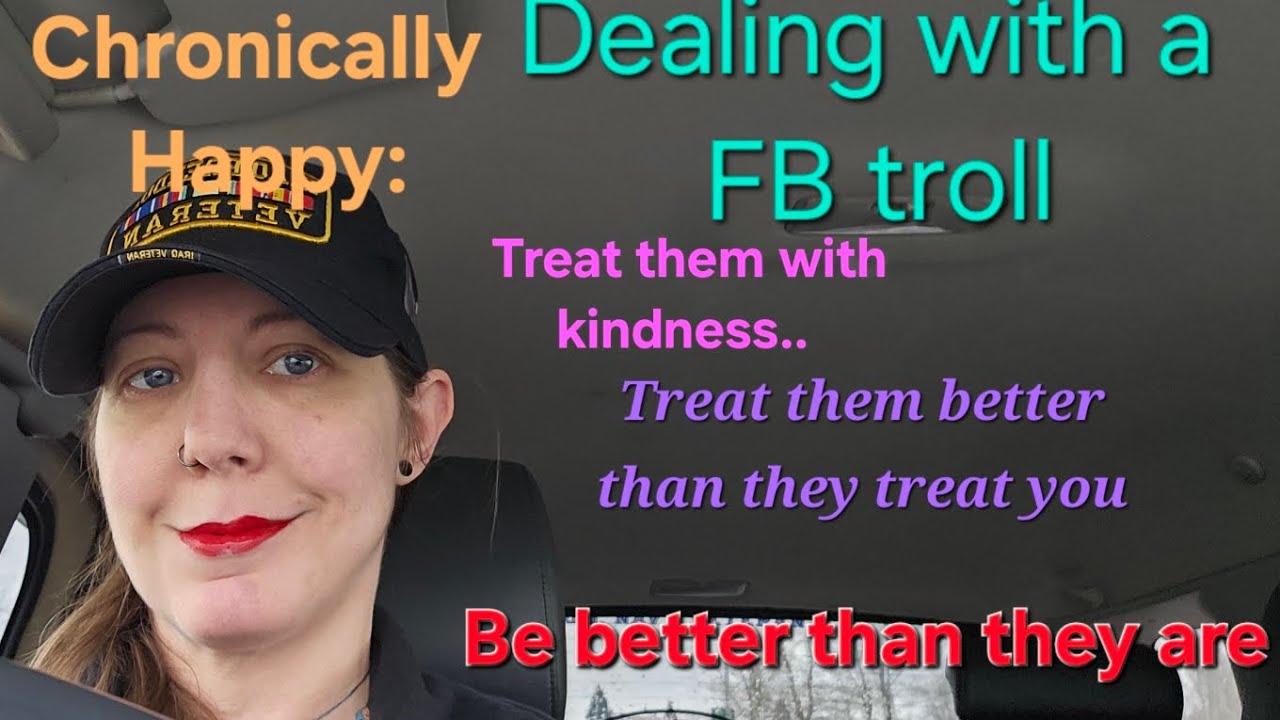 Dashcam Diary Of A Disabled: I've got 1 new FB troll 💄 😂 I decided to ...