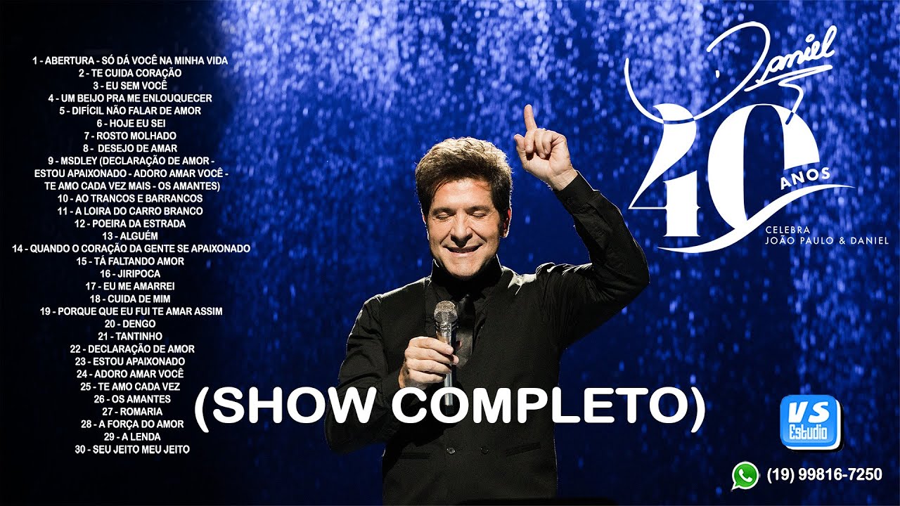 VS Tributo Daniel (SHOW COMPLETO) - YouTube