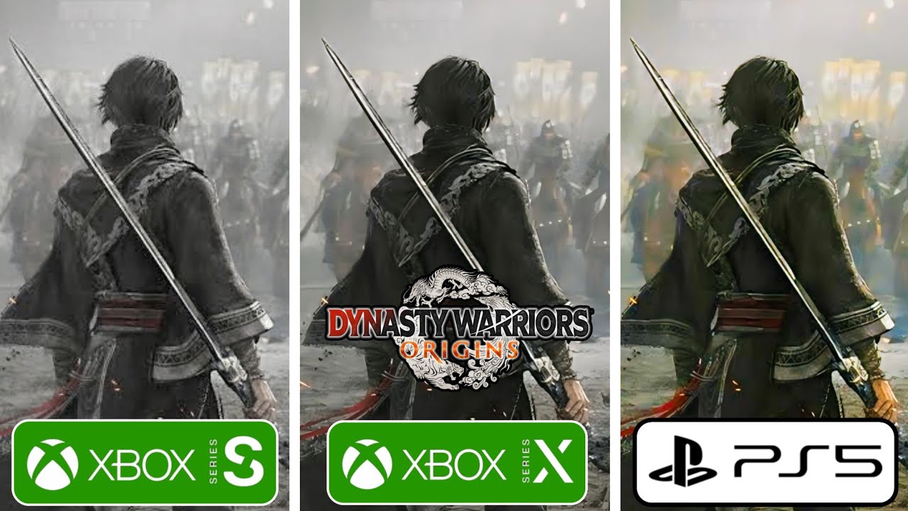 Dynasty Warriors Origins PS5 vs Xbox Series X vs Xbox Series S Graphics ...
