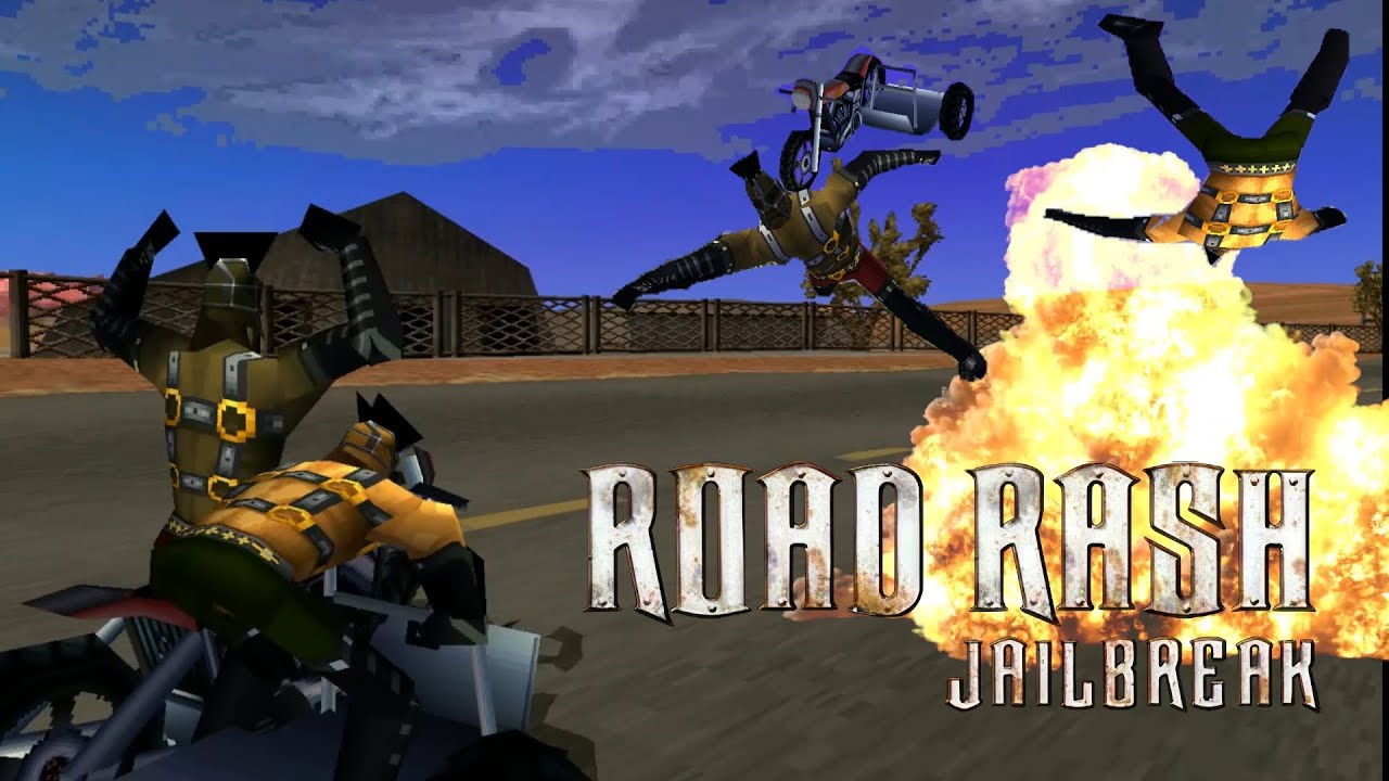 Road Rash: Jailbreak Funny Moments - YouTube