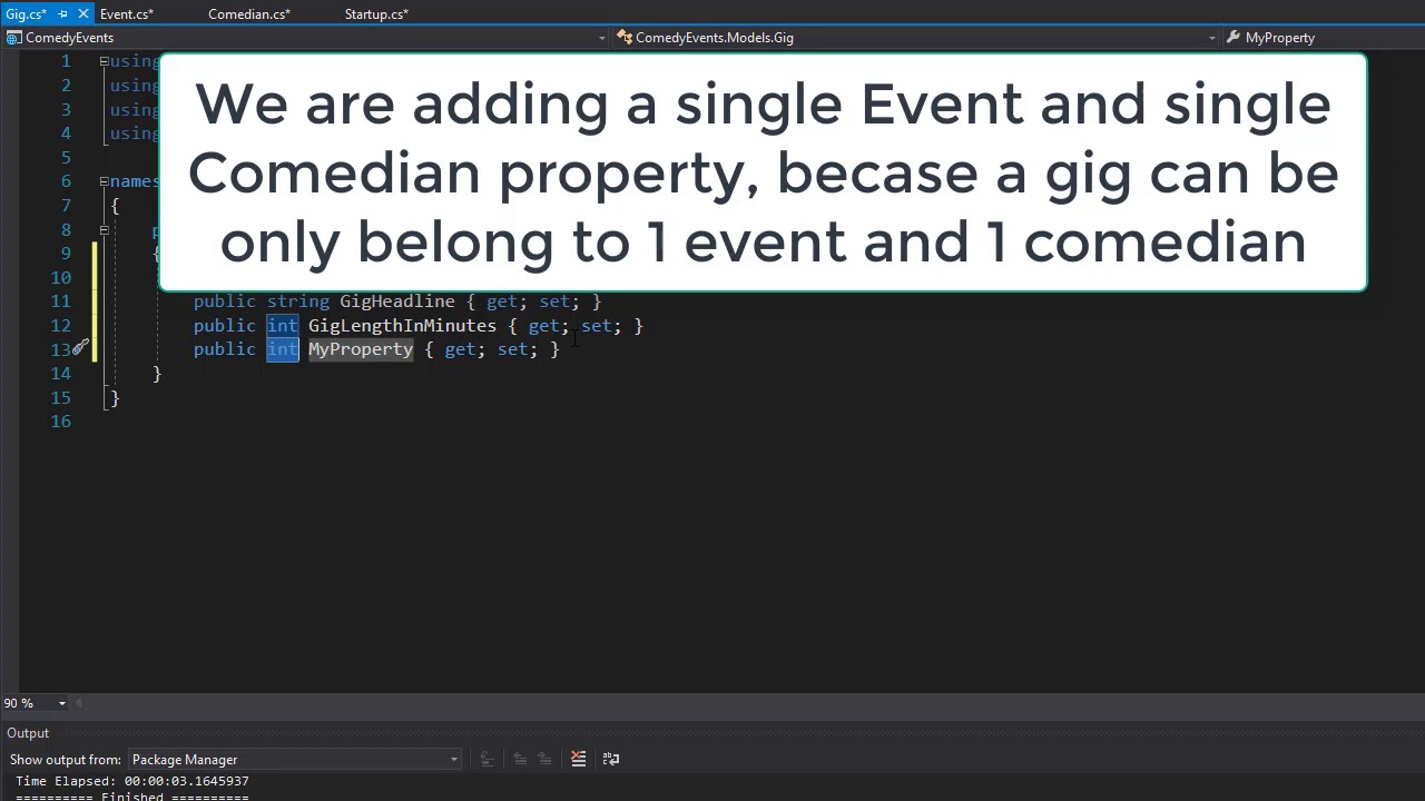 Creating Async Api With Net Core Creating Models 424 Youtube