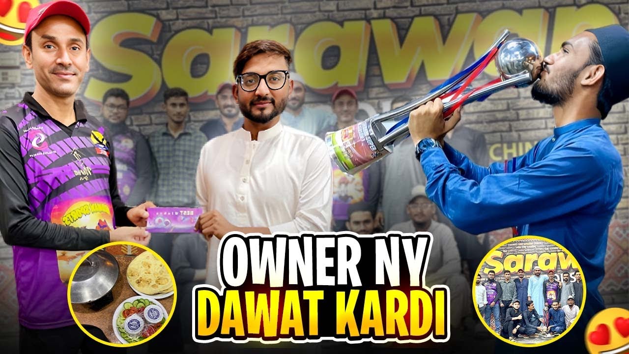 WINNING TEAM 😍DAWAT AT SARAWAN FOOD ️ - YouTube