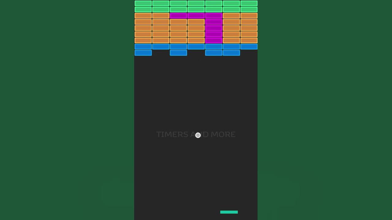 10 Second Classic Breakout Game Inspired Timer - YouTube