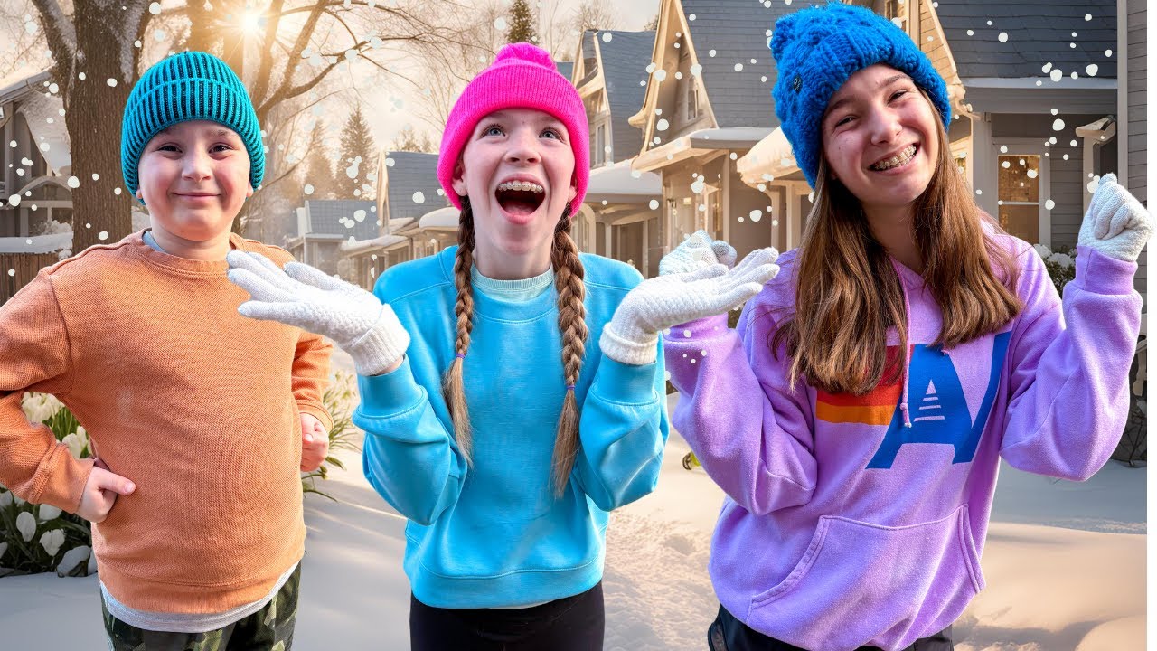 School CANCELLED for SNOW DAY !! - YouTube