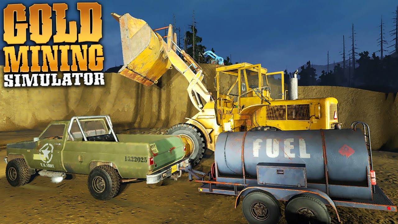 Gold Mining Simulator #20 - DE VOLTA AOS TRABALHOS EM BUSCA DO MILHÃO ...