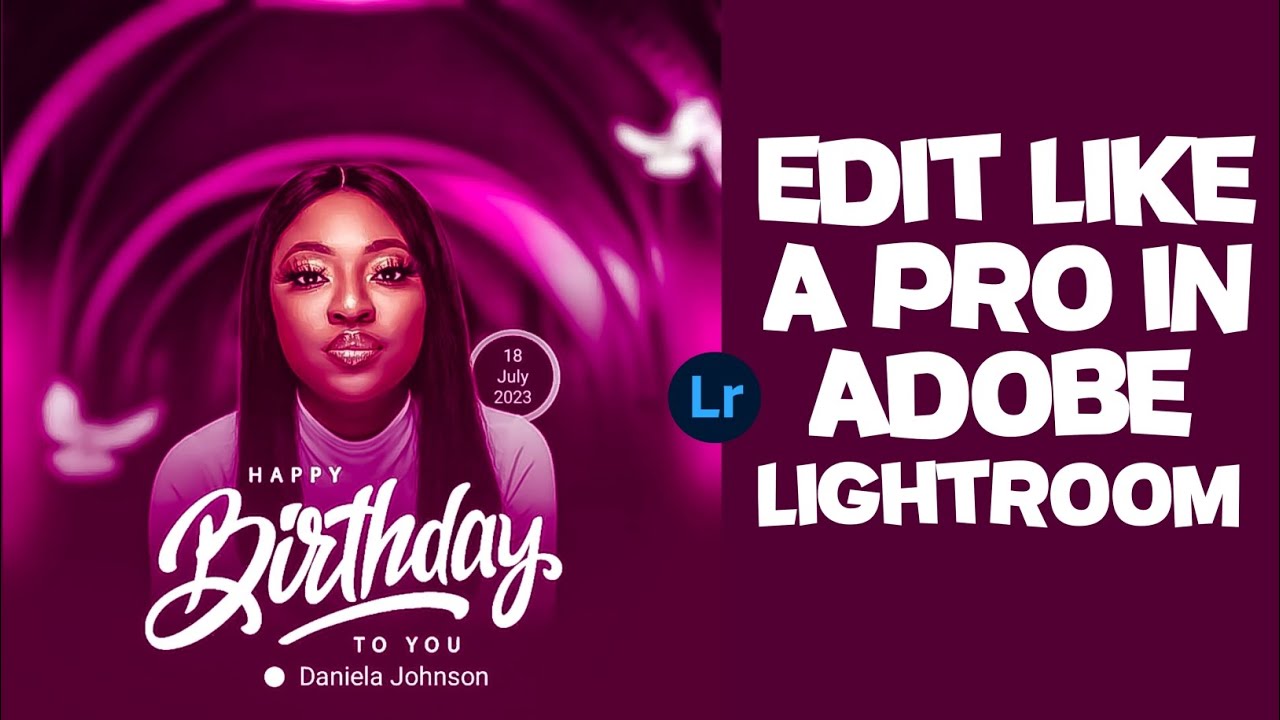 EDIT LIKE A PRO IN ADOBE LIGHTROOM - YouTube