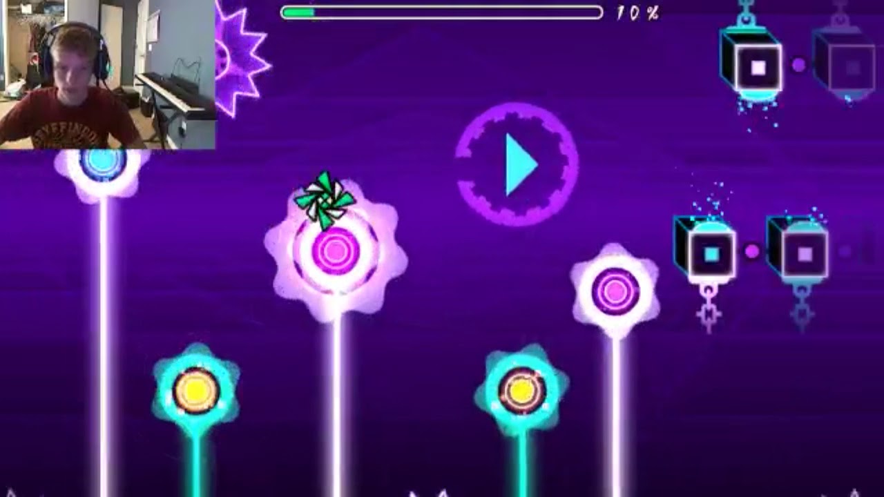 Electroman Adventures 96% (170% Speed) - Geometry Dash - YouTube