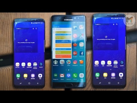 Samsung Galaxy S8 & S8 Plus VS Note 7 & S7 : Size Comparison - YouTube