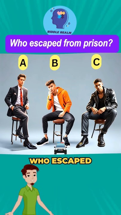 Who escaped from prison? #riddles #games #enigma #riddlechallenge - YouTube