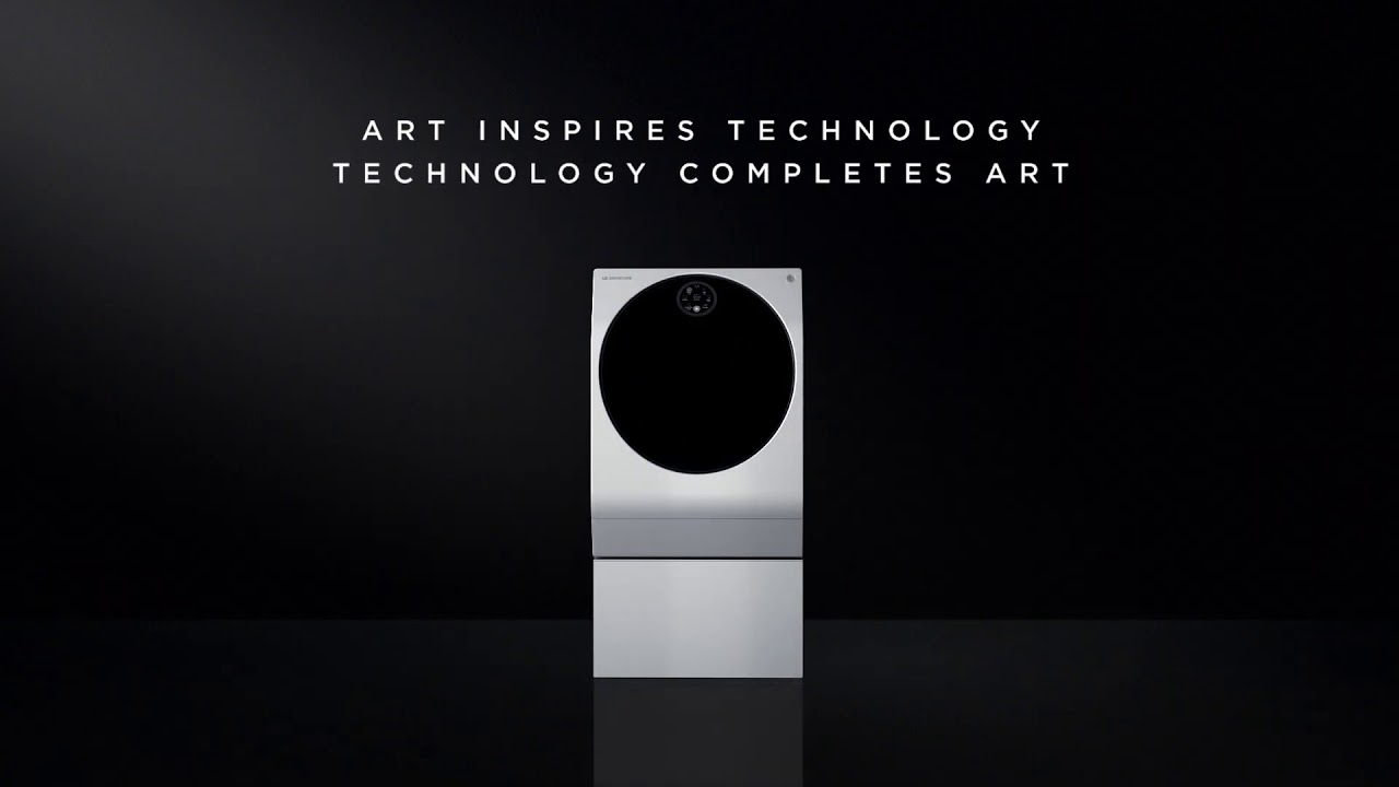 [CODA:코다] LG SIGNATURE WASHING MACHINE Art inspires technology ...