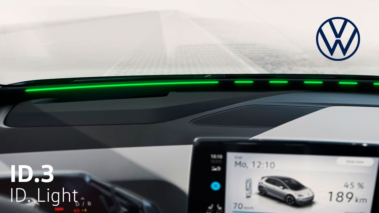 ID. Light no Novo Volkswagen ID.3 - YouTube