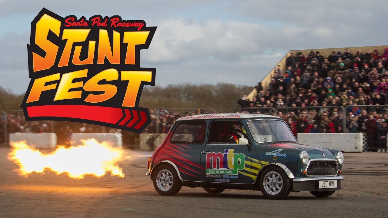 Stunt Fest 2014 at Santa Pod Raceway - YouTube
