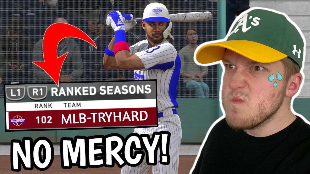 i played the BIGGEST TRYHARD EVER and put up an insane fight.. MLB The ...