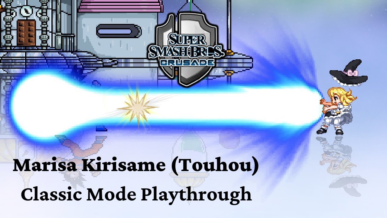 Super Smash Bros. Crusade - Marisa Kirisame (Touhou) Classic Mode ...