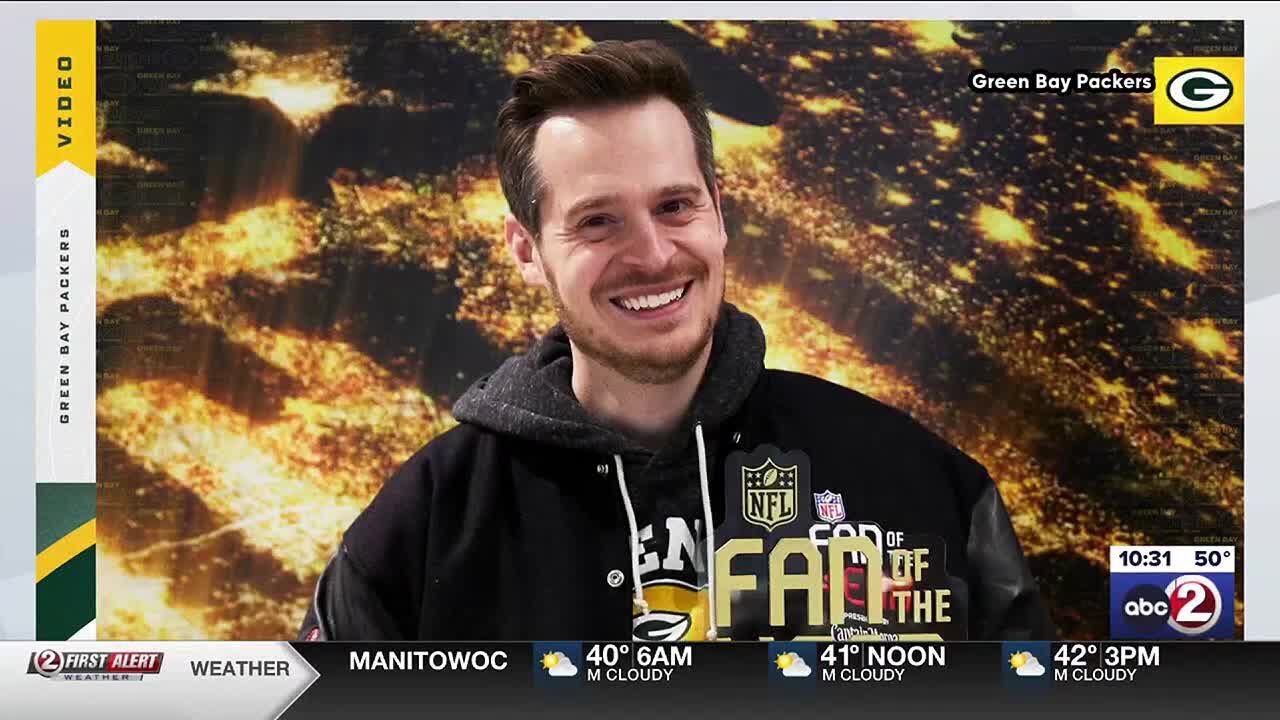 Packers fan Tom Grossi named NFL’s Fan of the Year - YouTube