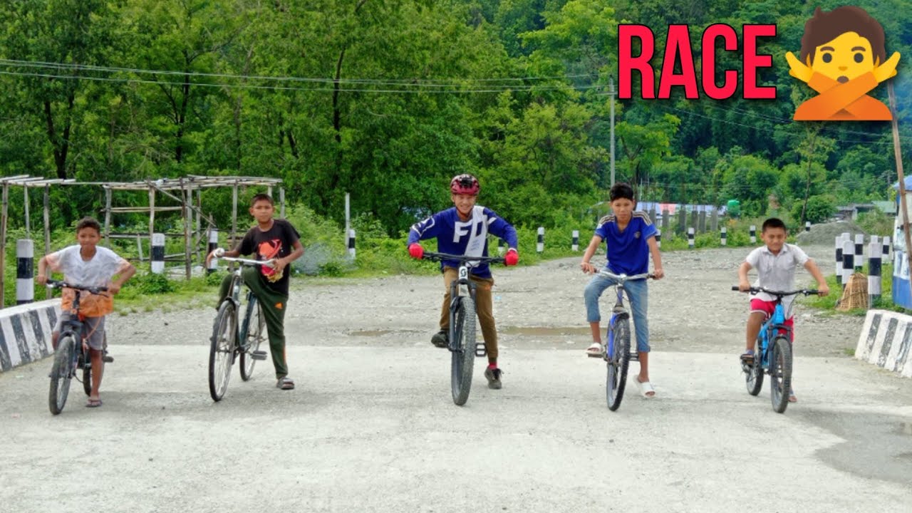 SUBSCRIBER SANGA RACE PARIYO 🥰 / MOUNTAIN BIKING NEPAL - YouTube